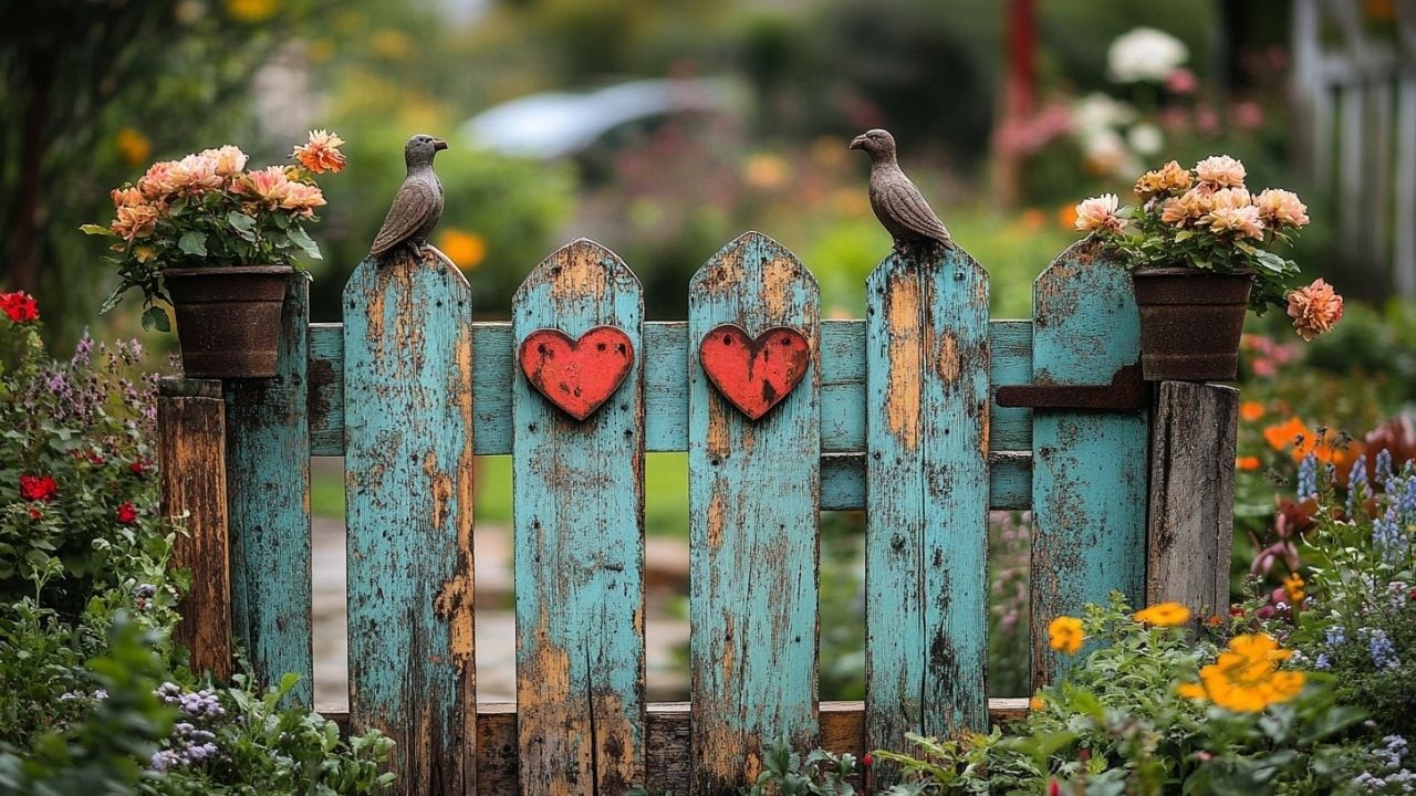 15 Rustic Garden Art Ideas You’ll Wish You Knew Sooner | DIY Pallet ...