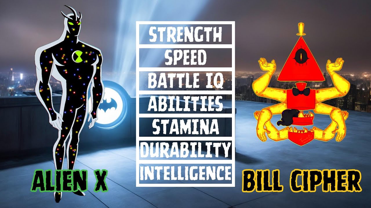 Alien X vs. Bill Cipher | Who Wins? - YouTube