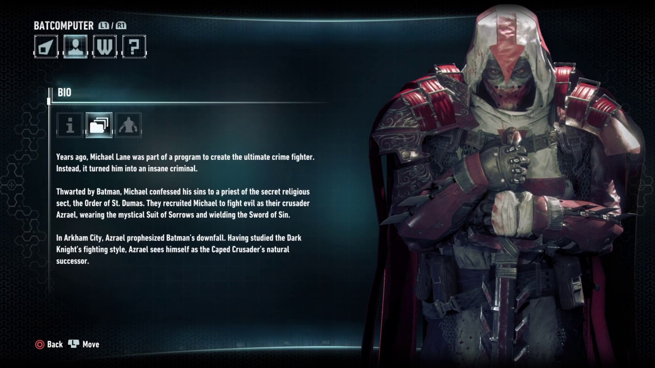 BATMAN™: ARKHAM KNIGHT - Azrael's Choice Of Order (Breaking the Sword ...