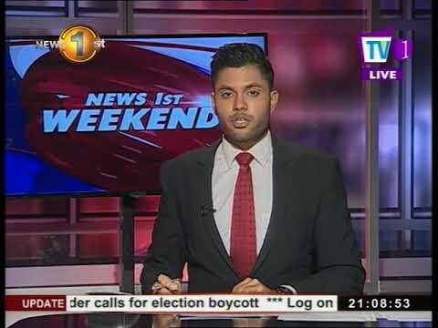 News 1st English Prime Time, Saturday, October 2017, 9PM (21-10-2017 ...