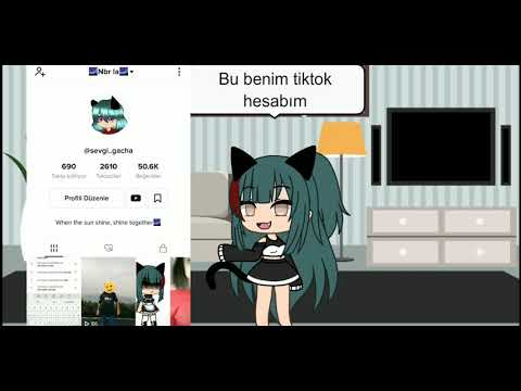 Tiktok =sevgi..gacha Tiktok da daha çok aktif