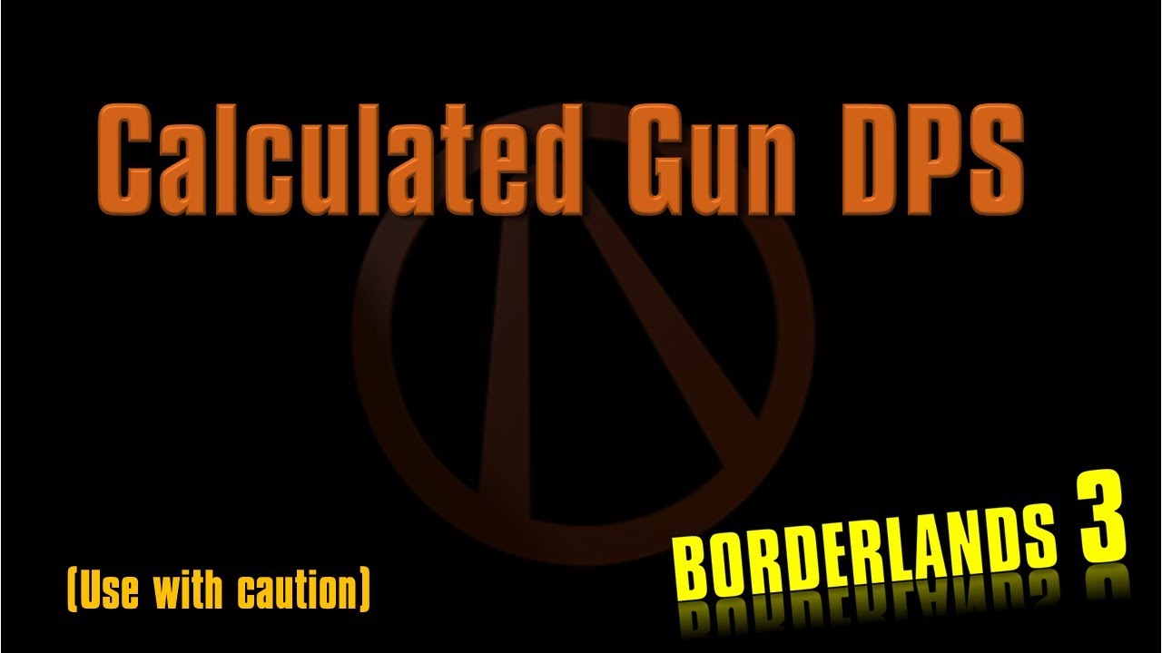 Calculating Base Gun DPS - YouTube