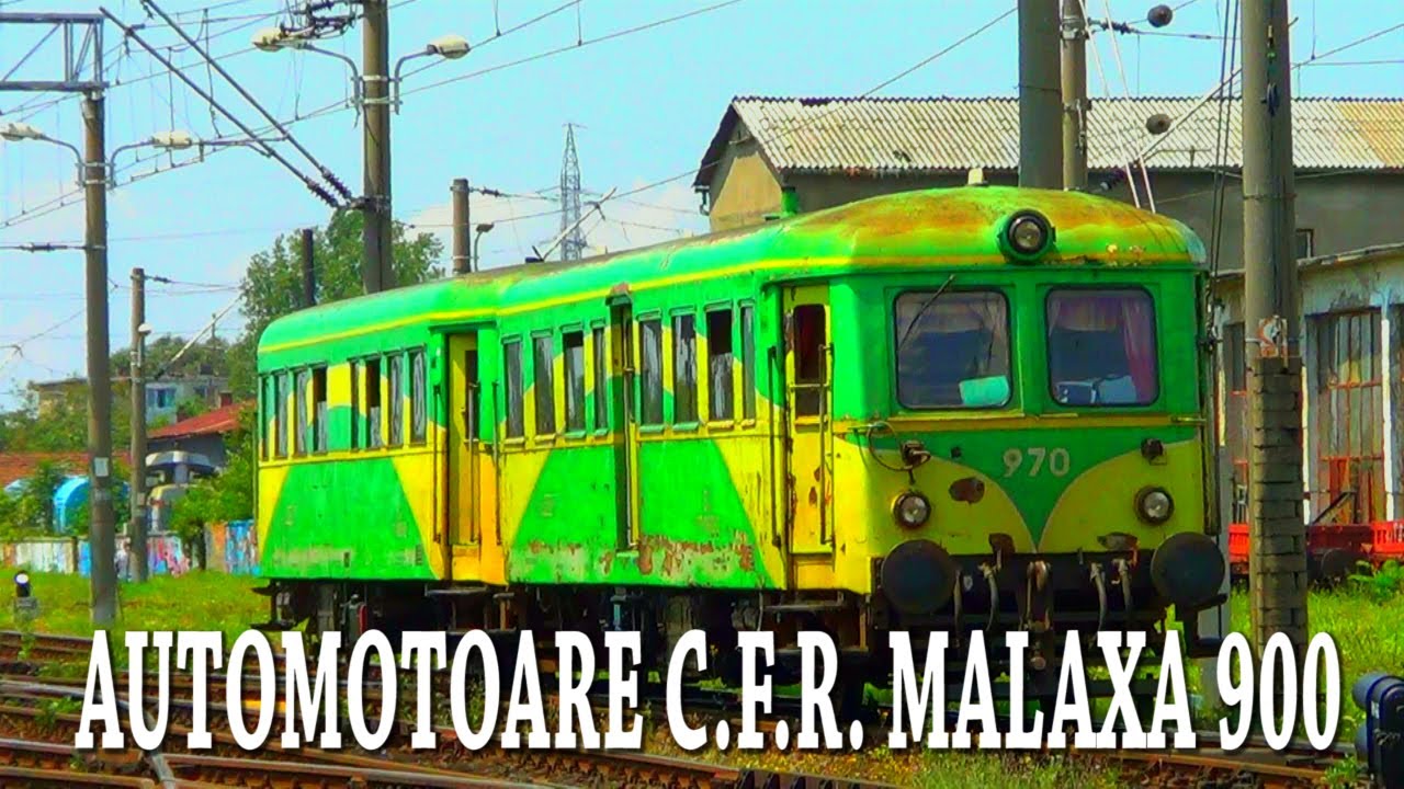 AUTOMOTOARE MALAXA 900 Classic old train travel Diesel Train Züg Trenes ...