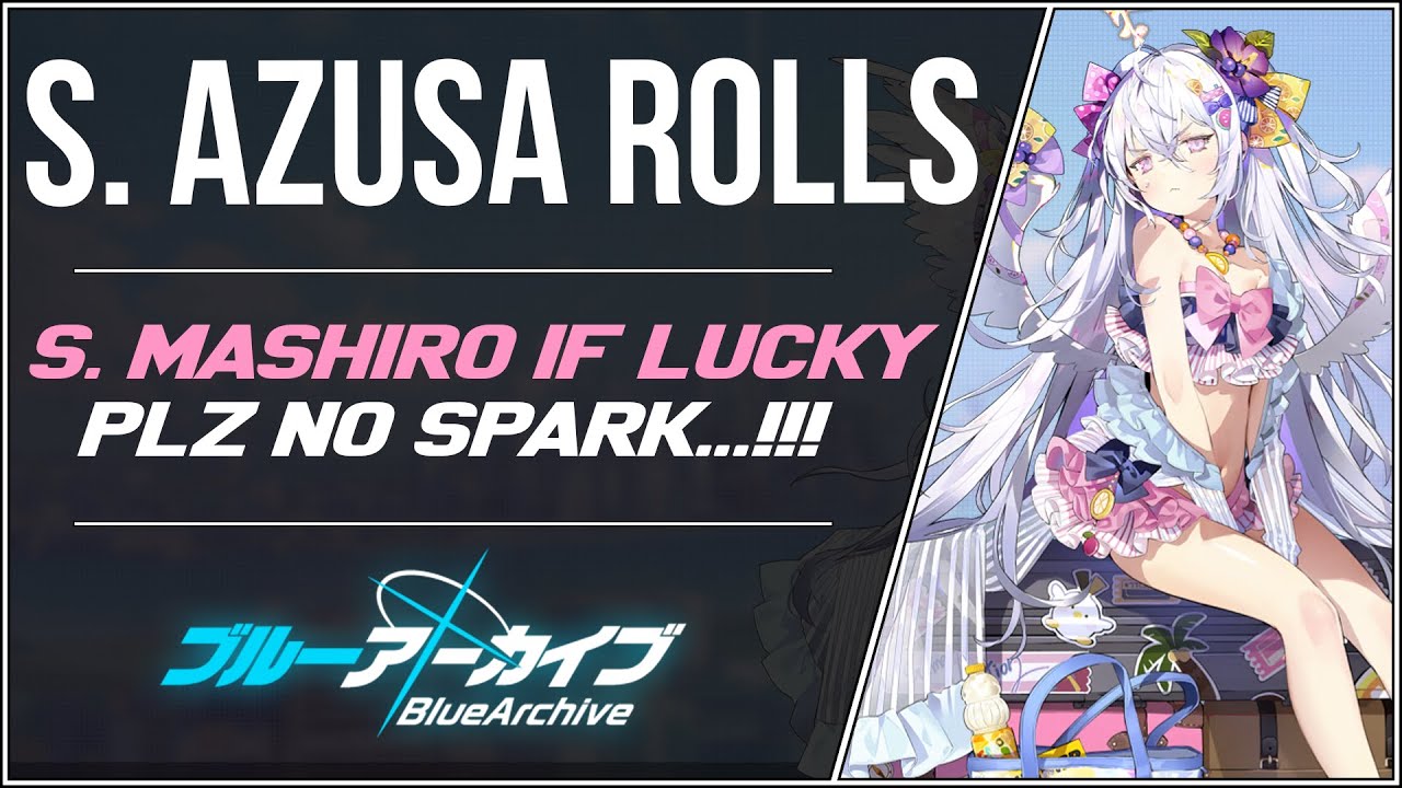 Summer Azusa Pulls + Summer Mashiro If I'm Lucky. Plz No Spark Again ...