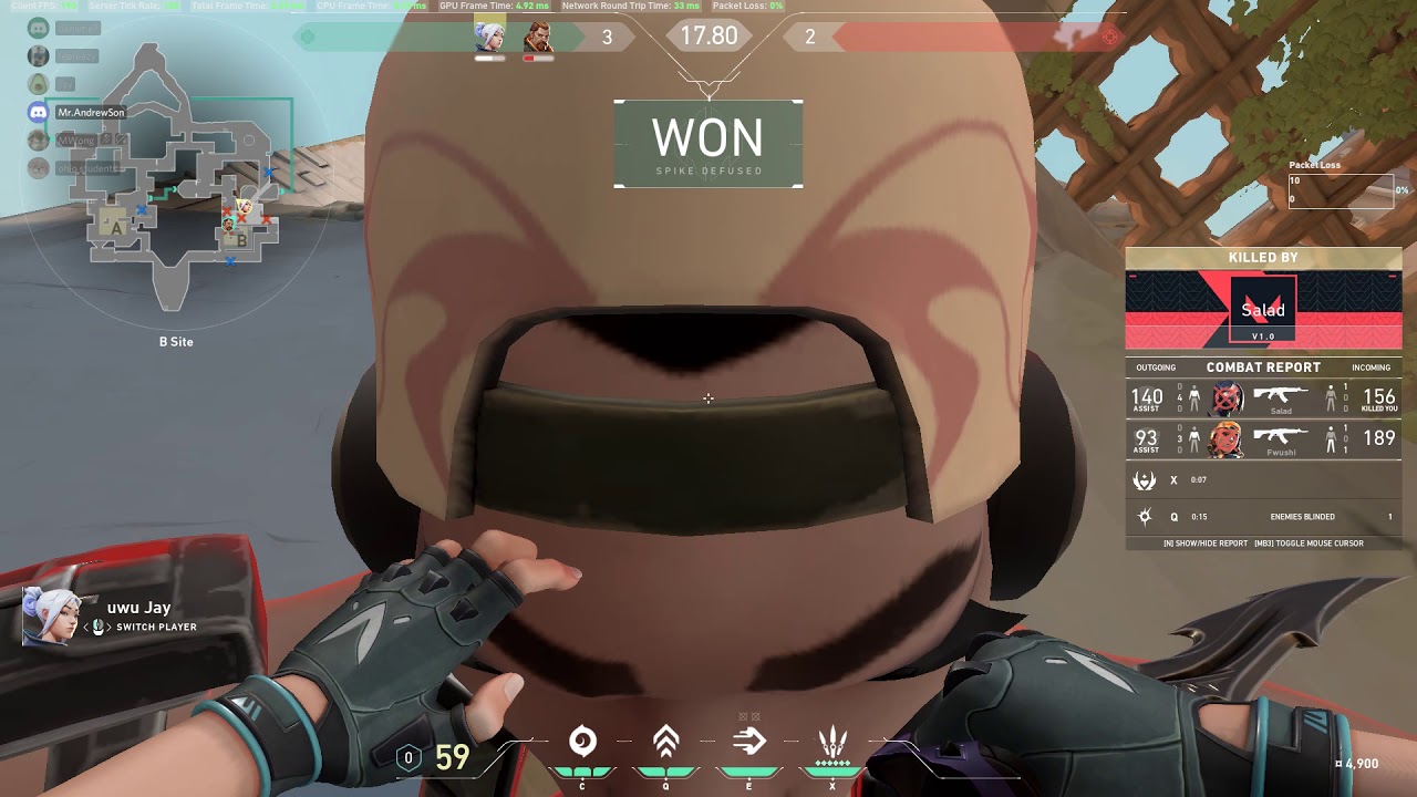 up close and personal with raze - YouTube