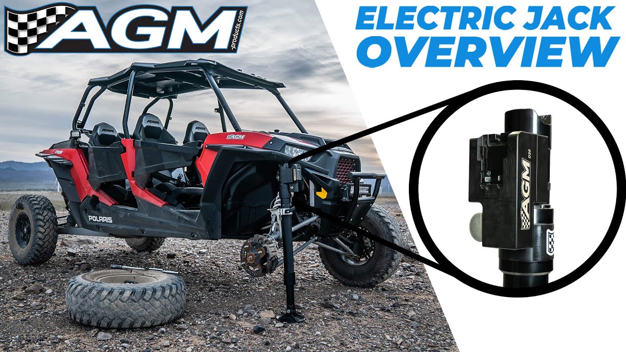 The Ultimate Off-Road Trail Tool | AGM Electric Jack Product Overview ...
