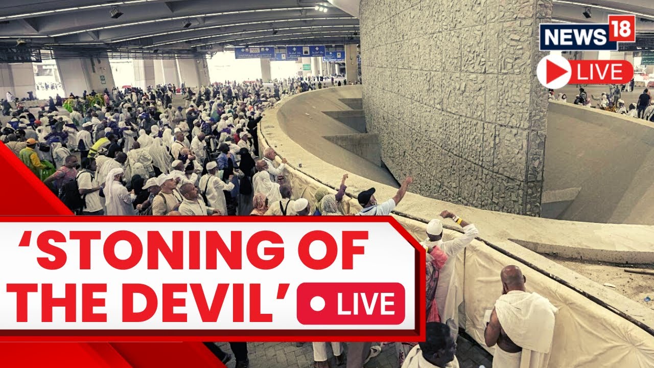 Hajj Live 2023 Today | Hajj Pilgrims Take Part In ‘Stoning Of The Devil ...