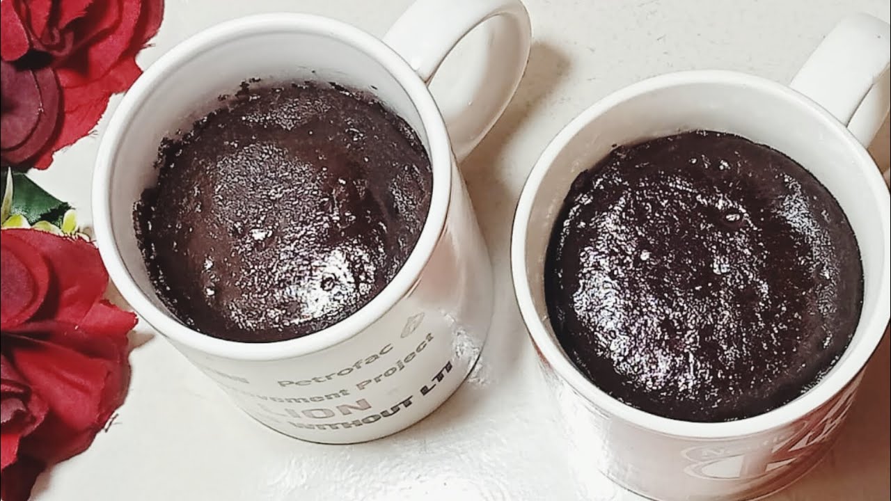 No egg no oven chocolate mug cake | Eggless chocolate mug cake recipe ...