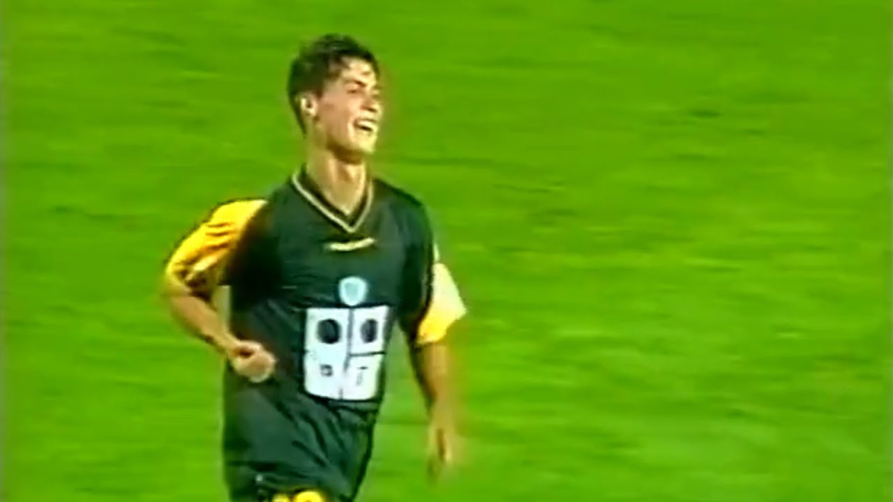 17 Years Old Cristiano Ronaldo Solo Goals vs Real Betis - Friendly ...