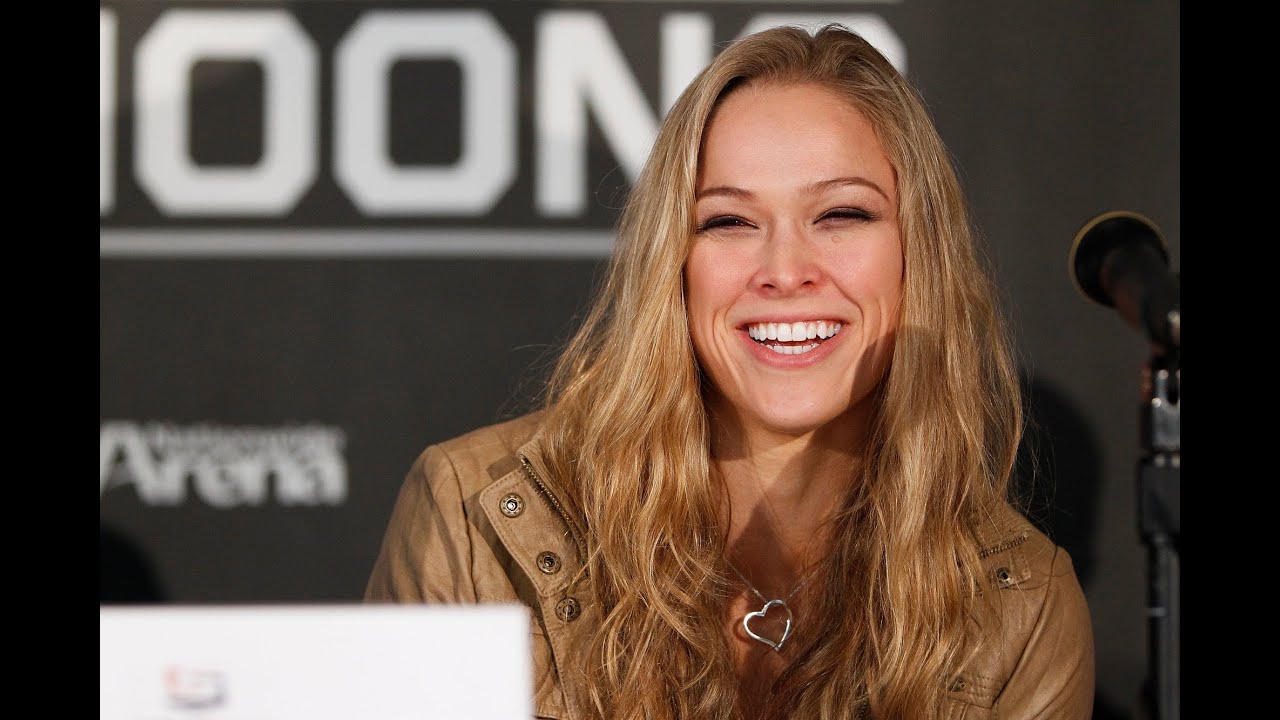 Ronda Rousey talks to the media following The Ultimate fighter 17 ...