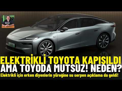 ELEKTRİKLİ TOYOTA KAPIŞILDI! Elektrikli Corolla gösterildi. Ama Toyoda mutsuz! #Toyota #Corolla #EV