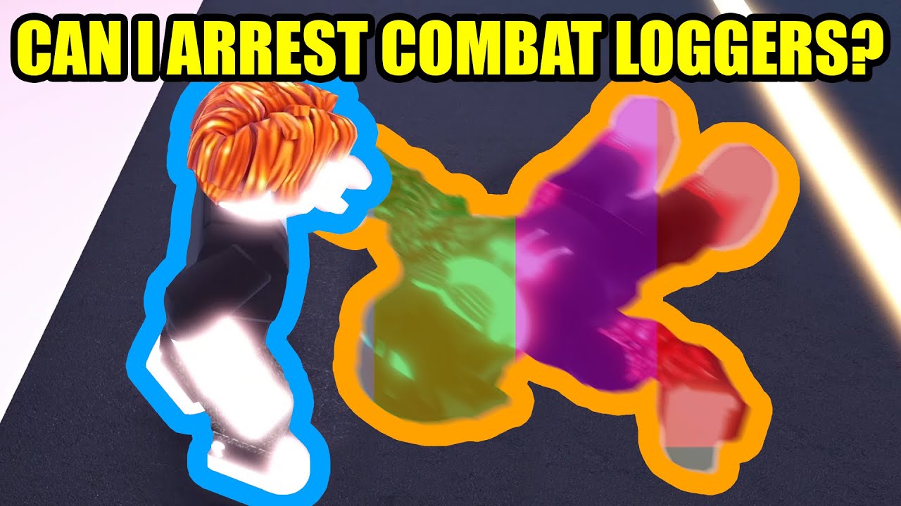 ARRESTING COMBAT LOGGERS in Roblox Jailbreak - YouTube