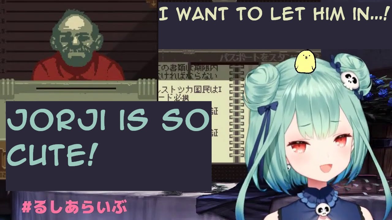 Uruha Rushia's Jorji Costava Encounters in Papers, Please Compilation ...