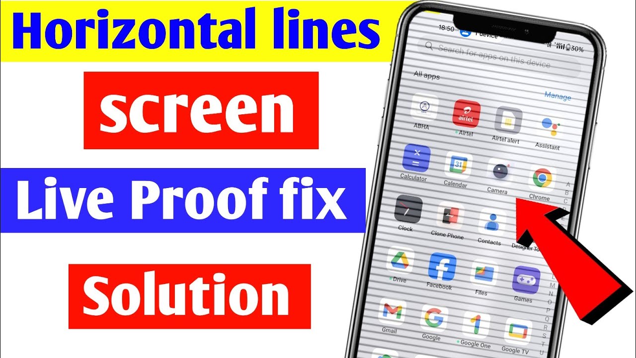 horizontal lines on mobile screen | horizontal lines on mobile screen ...