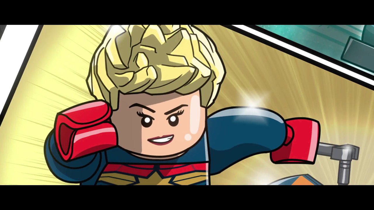 Lego Marvel Avengers - Classic Captain Marvel - YouTube