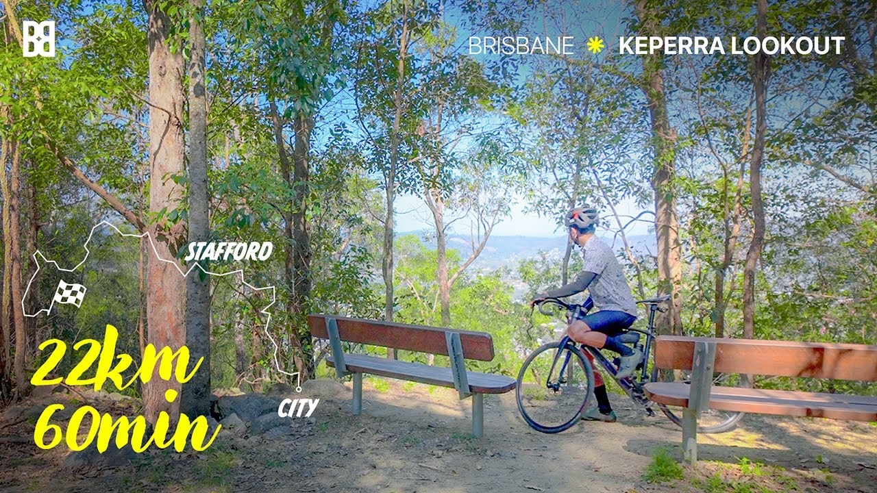 Have you been here before? | Keperra Lookout biking from Brisbane - YouTube