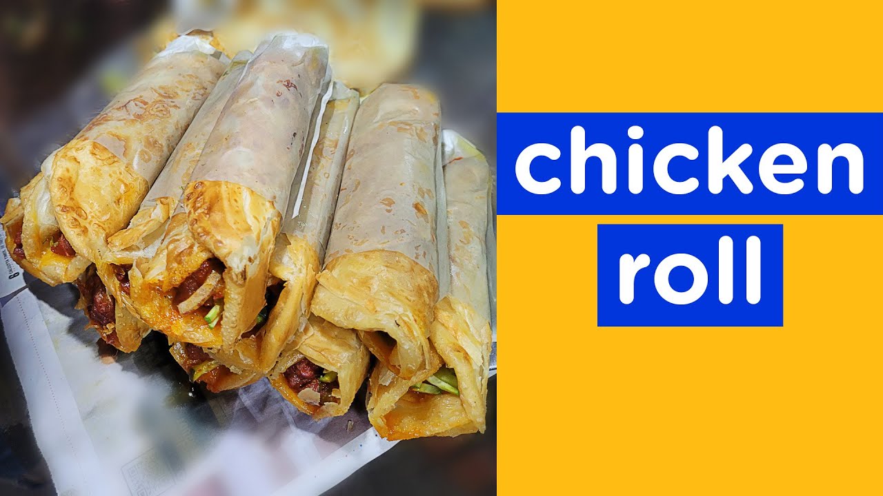 How To Make Chicken Roll - YouTube