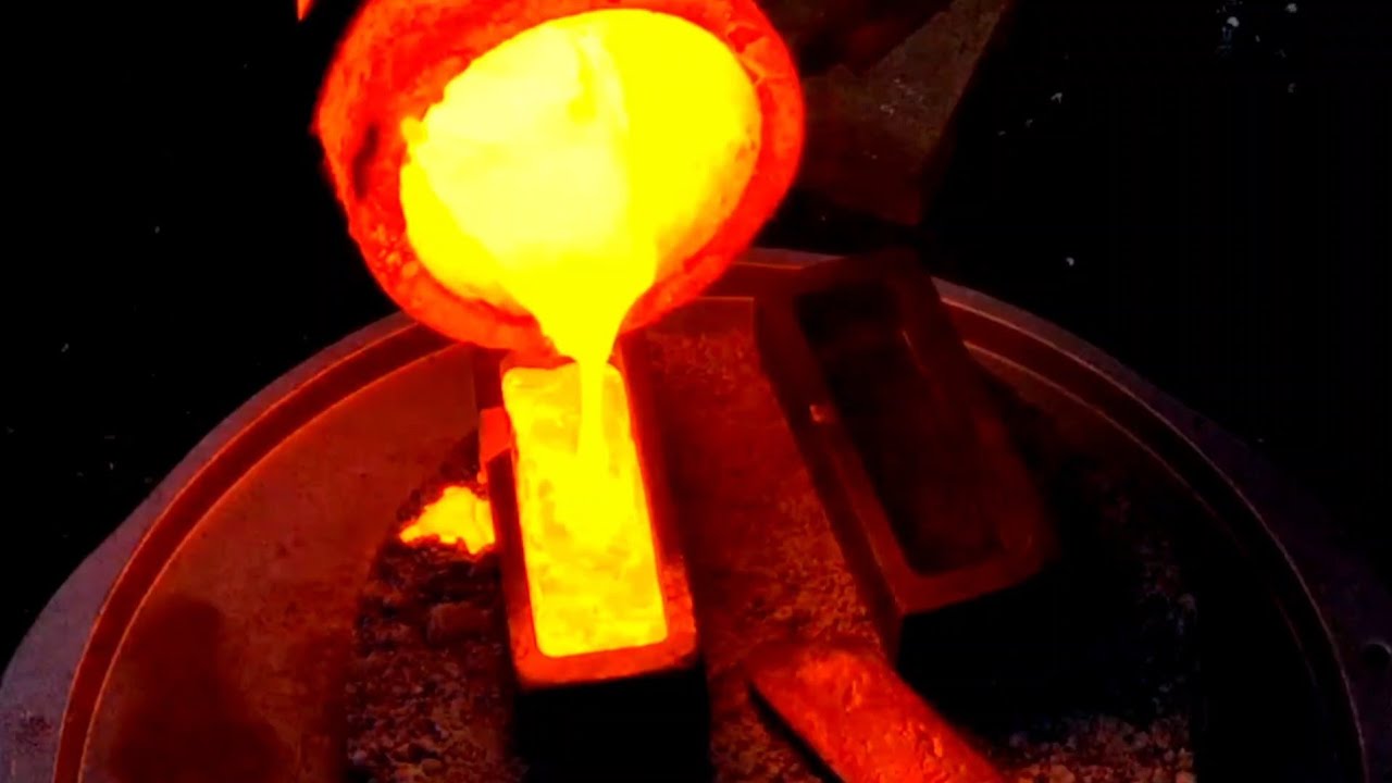 Reaching the Boiling Point Of Copper - Melting Copper (HOT) - YouTube