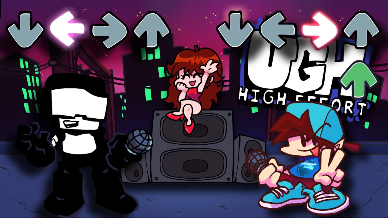 Friday Night Funkin - UGH Mod - YouTube