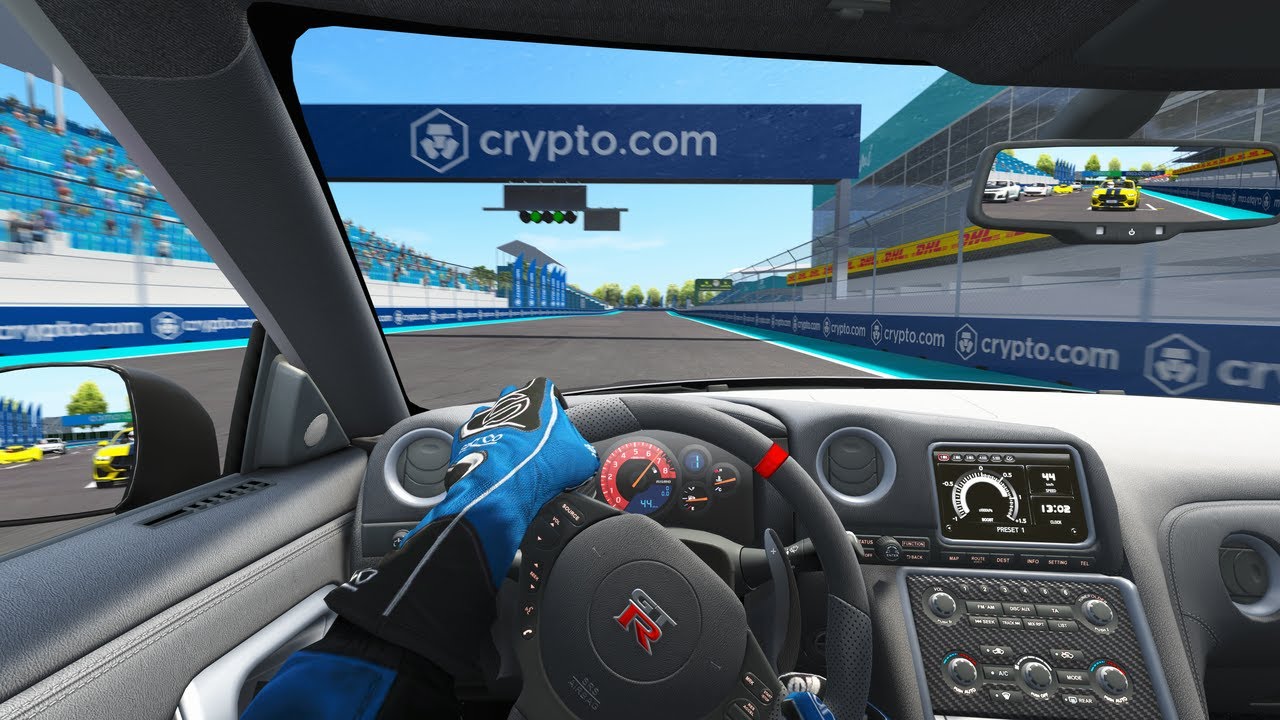 Driving Nissan Gtr around Miami - YouTube