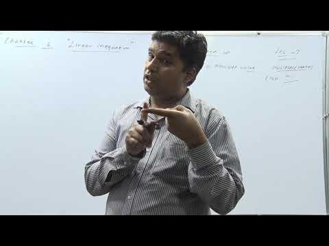 Lecture 7 Linear Inequation Topic Modulus or absolute value - YouTube