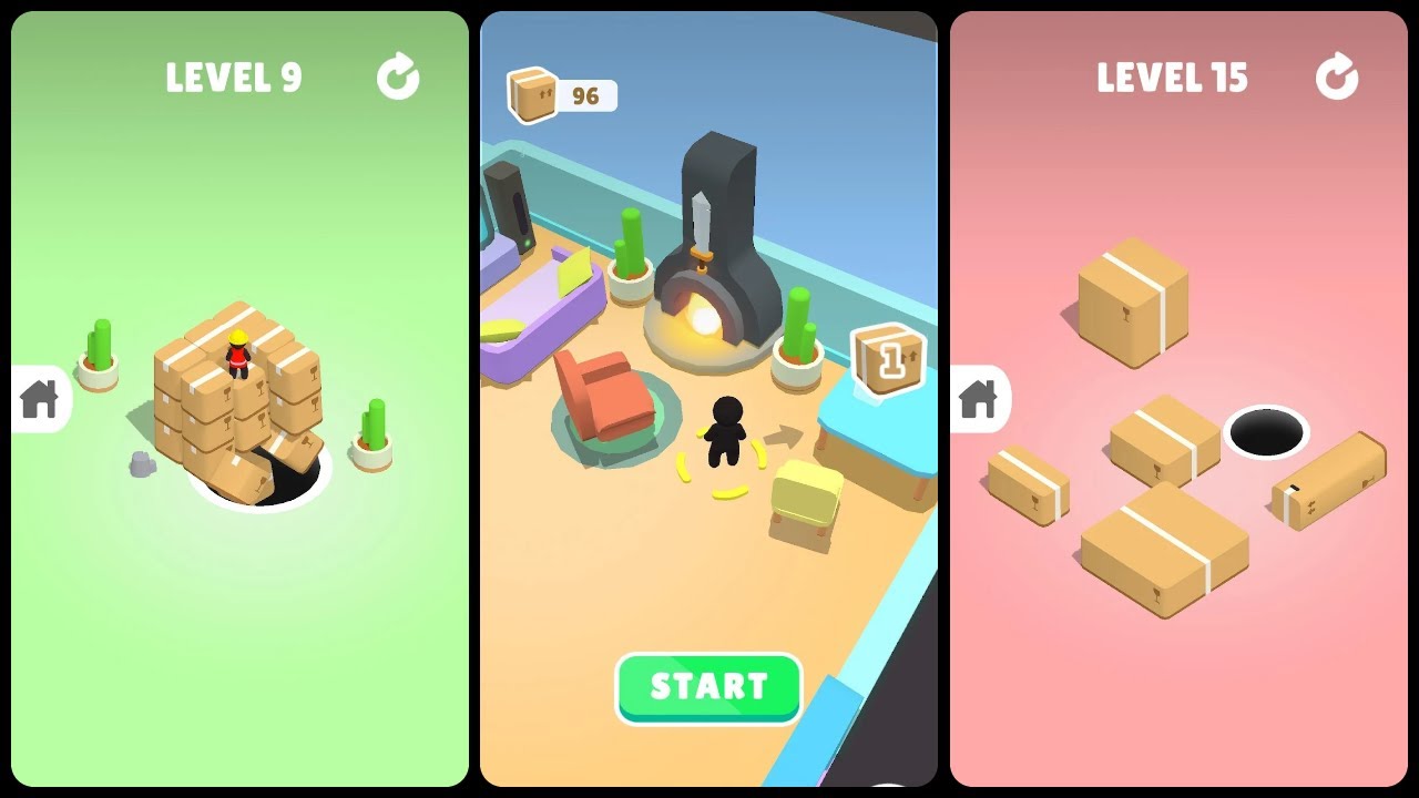 Hole Puzzle Game — Mobile Game | Gameplay Android - YouTube