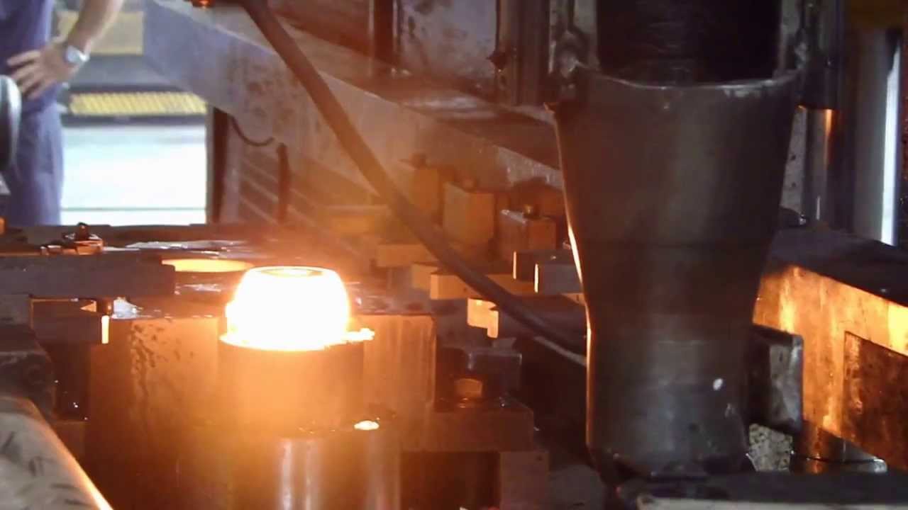 Hot forging automation - YouTube