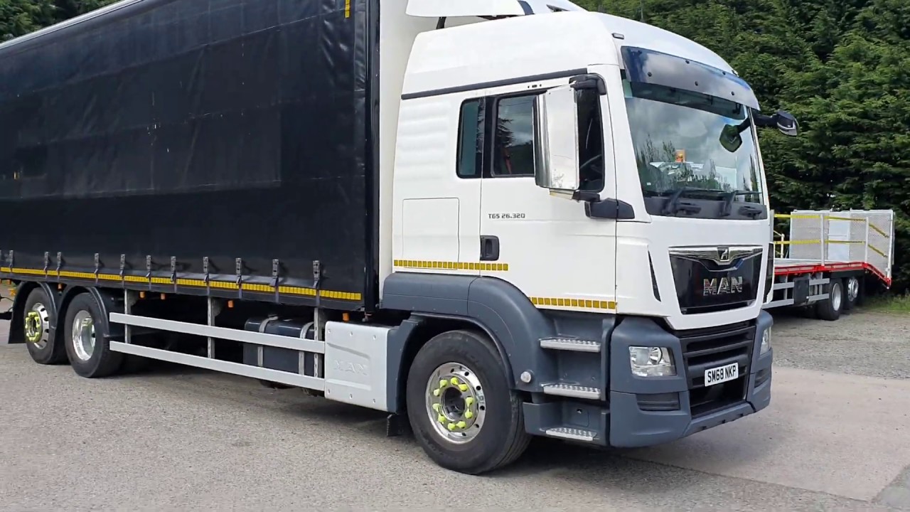 2018 MAN TGM 26.320 High Cab Sleeper Euro 6 26T Curtain [Truck For Sale ...