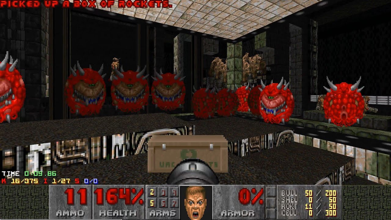 Doom II — Italo Doom — Map 02 UV-Speed in 0:22.51 - YouTube