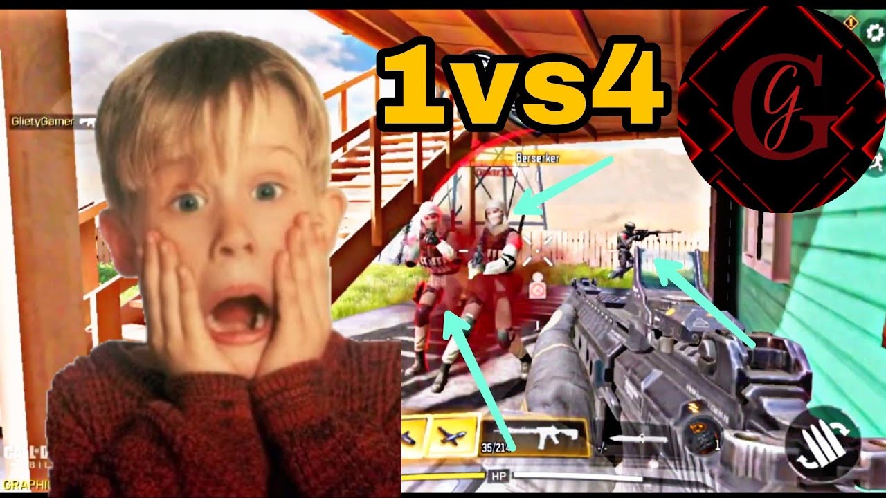Pehli Baar Mein Hi Kar Diya 1vs4 cod mobile - YouTube