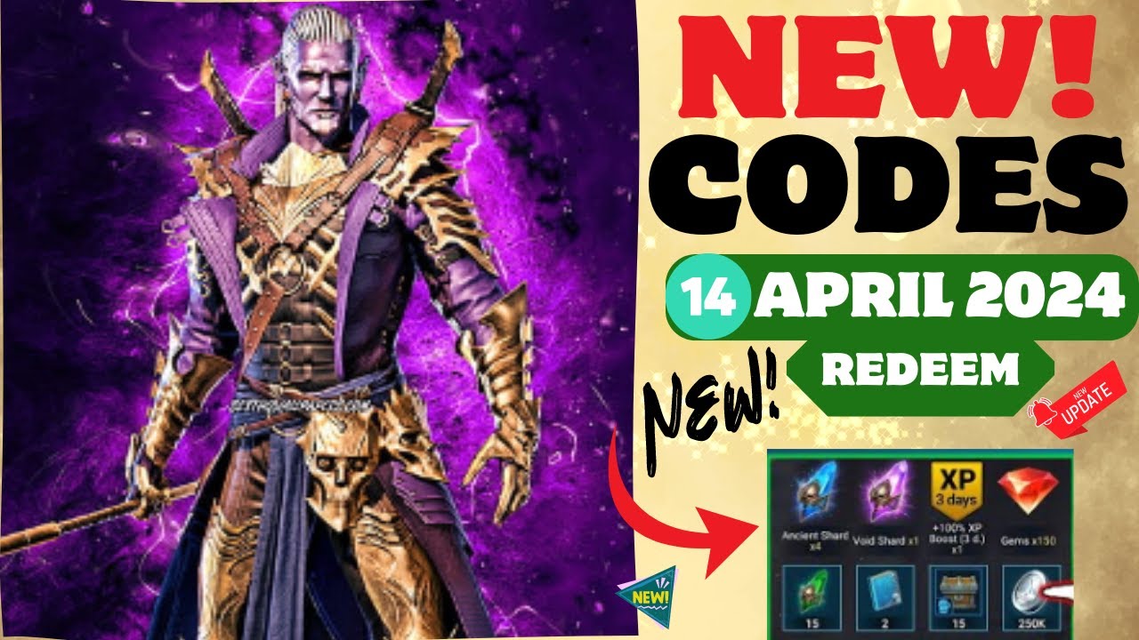 *New* Raid Shadow Legends Promo Code In April 2024 - Promo Code Raid ...