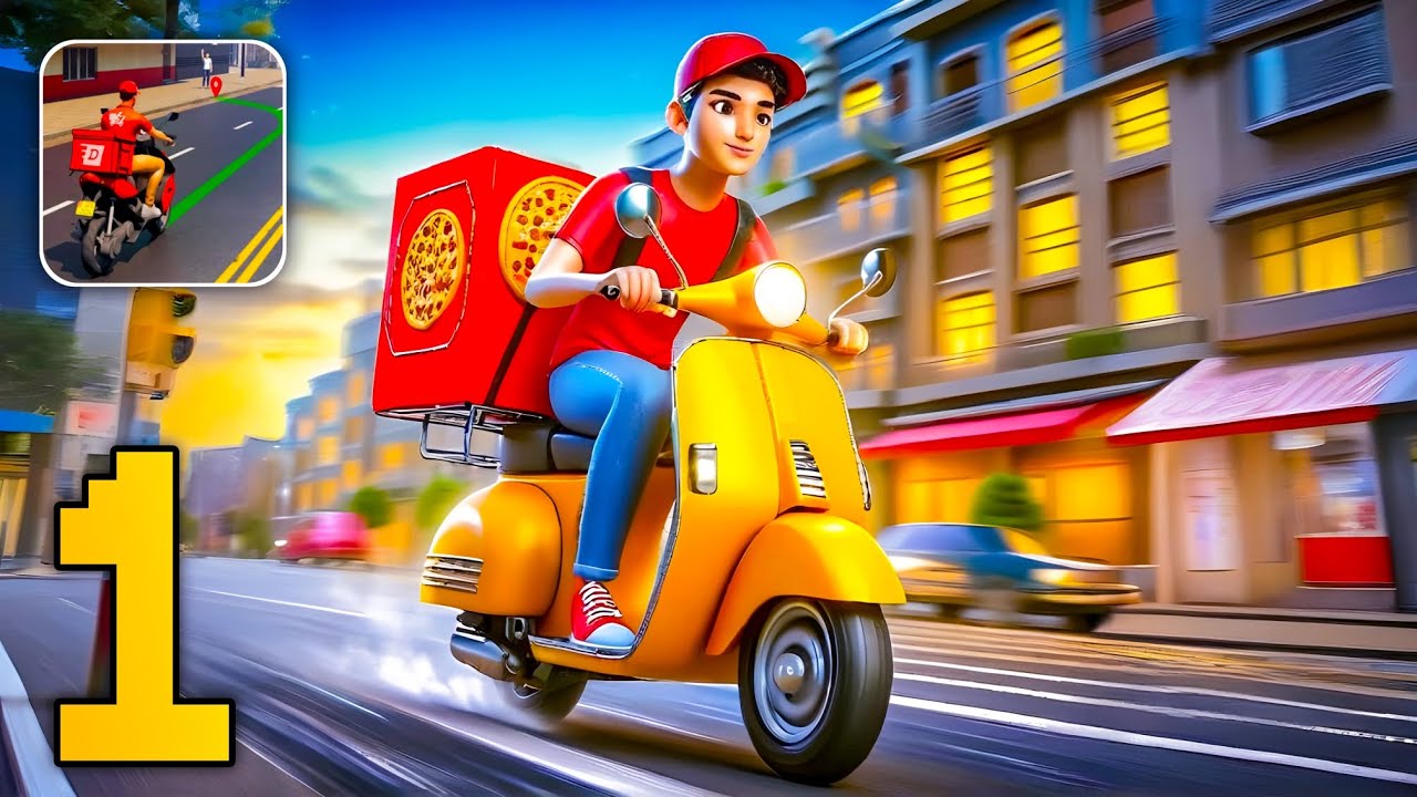 Urban Food Delivery Game Gameplay Walkthrough Part 1 (iOS, Android ...