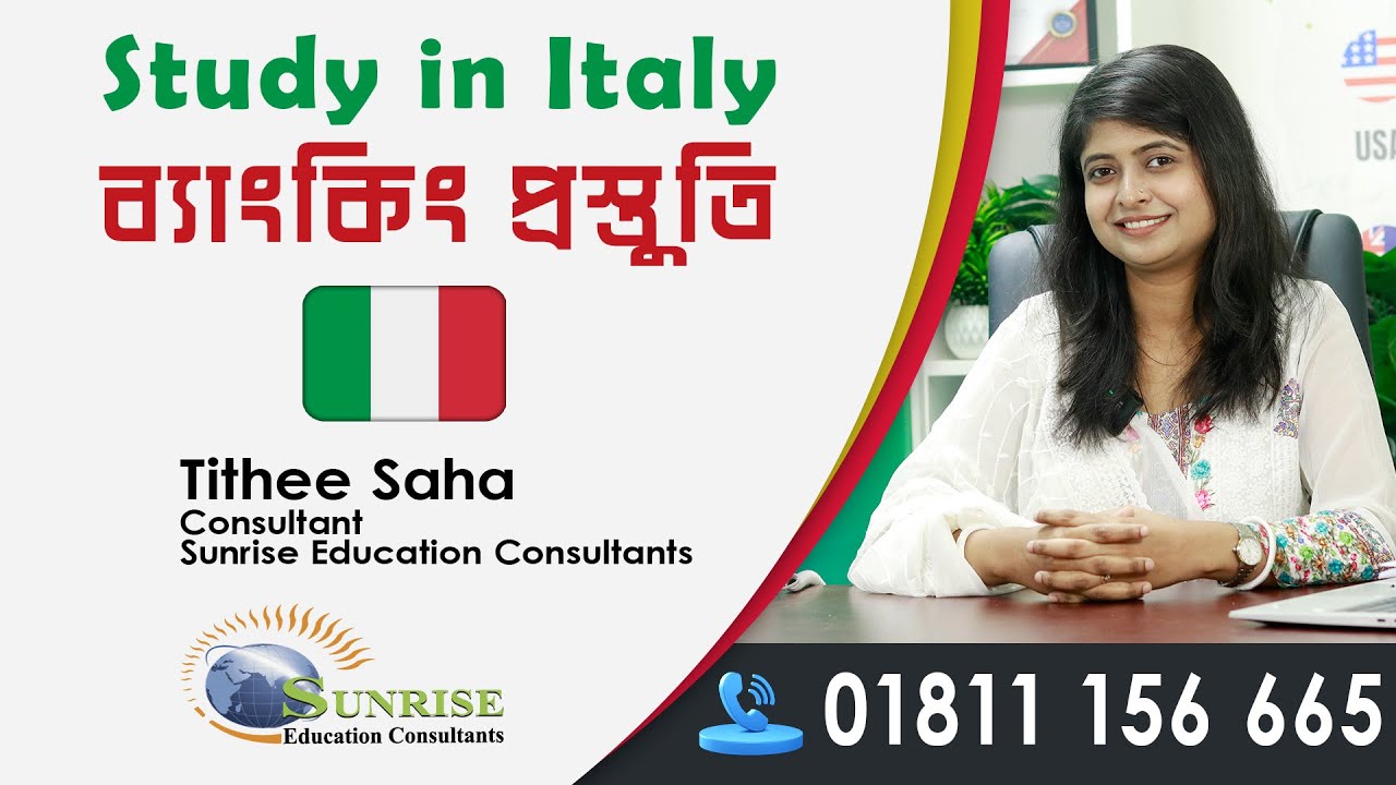 Study in Italy 2026 | Bank Statement & Financial Guideline | Sunrise ...