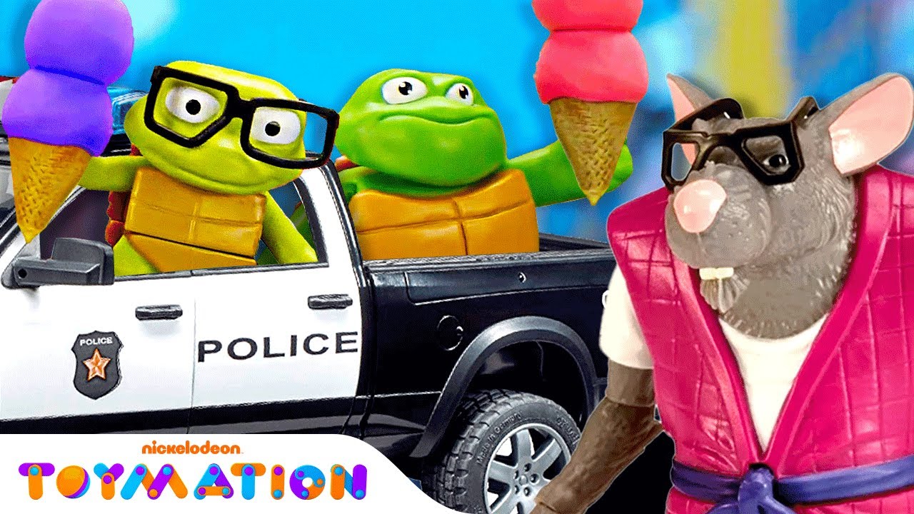 The Baby Turtles Have the BEST Birthday Ever! 🎂 | TMNT Toys | Toymation ...