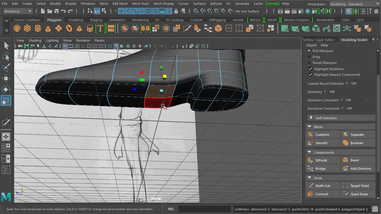 Maya Basic Man body 009 - YouTube