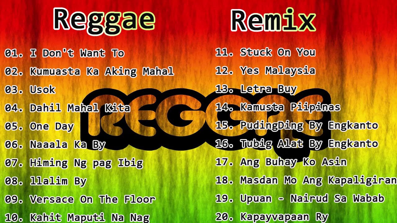 Tagalog Reggae Remix 2020 - Tagalog Slow Rock Reggae - Tagalog Reggae ...