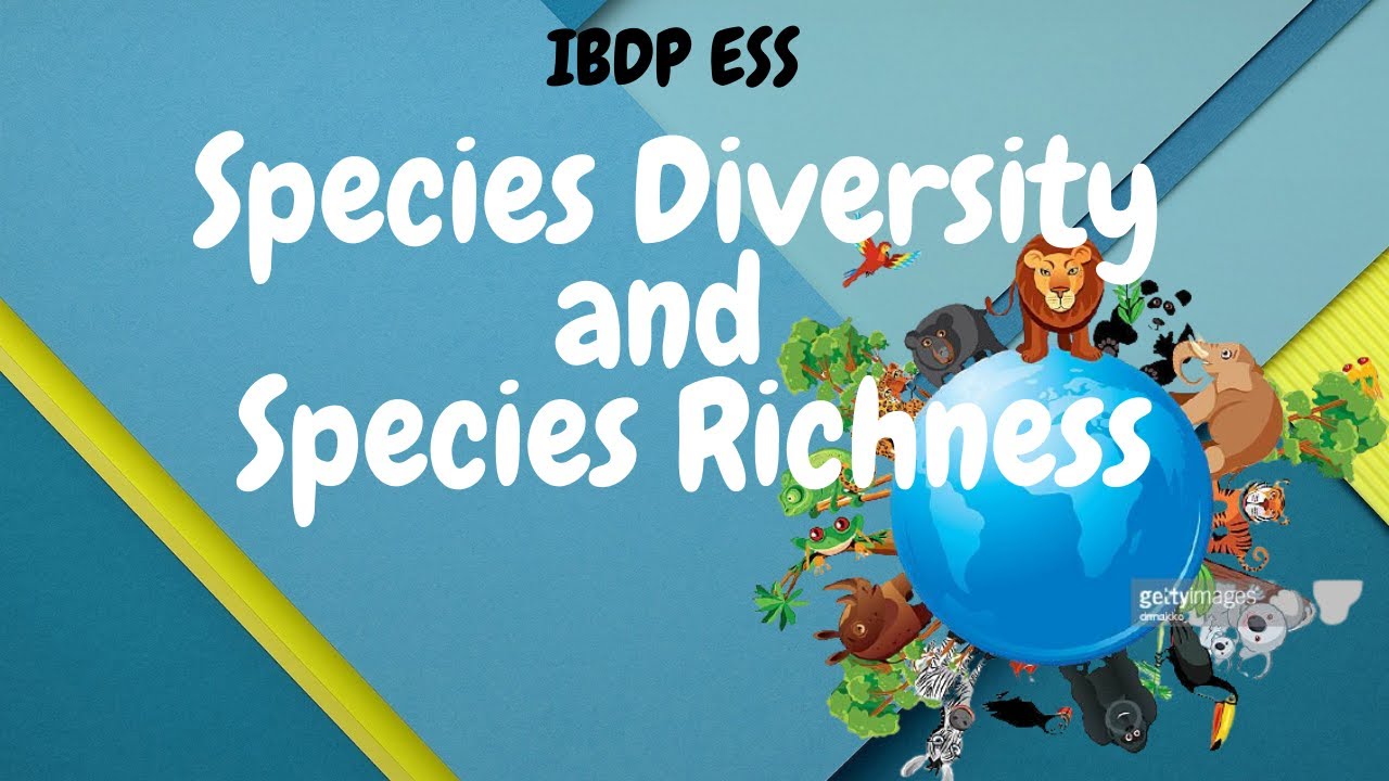 Difference between Species Diversity & Species Richness - IBDP ESS ...