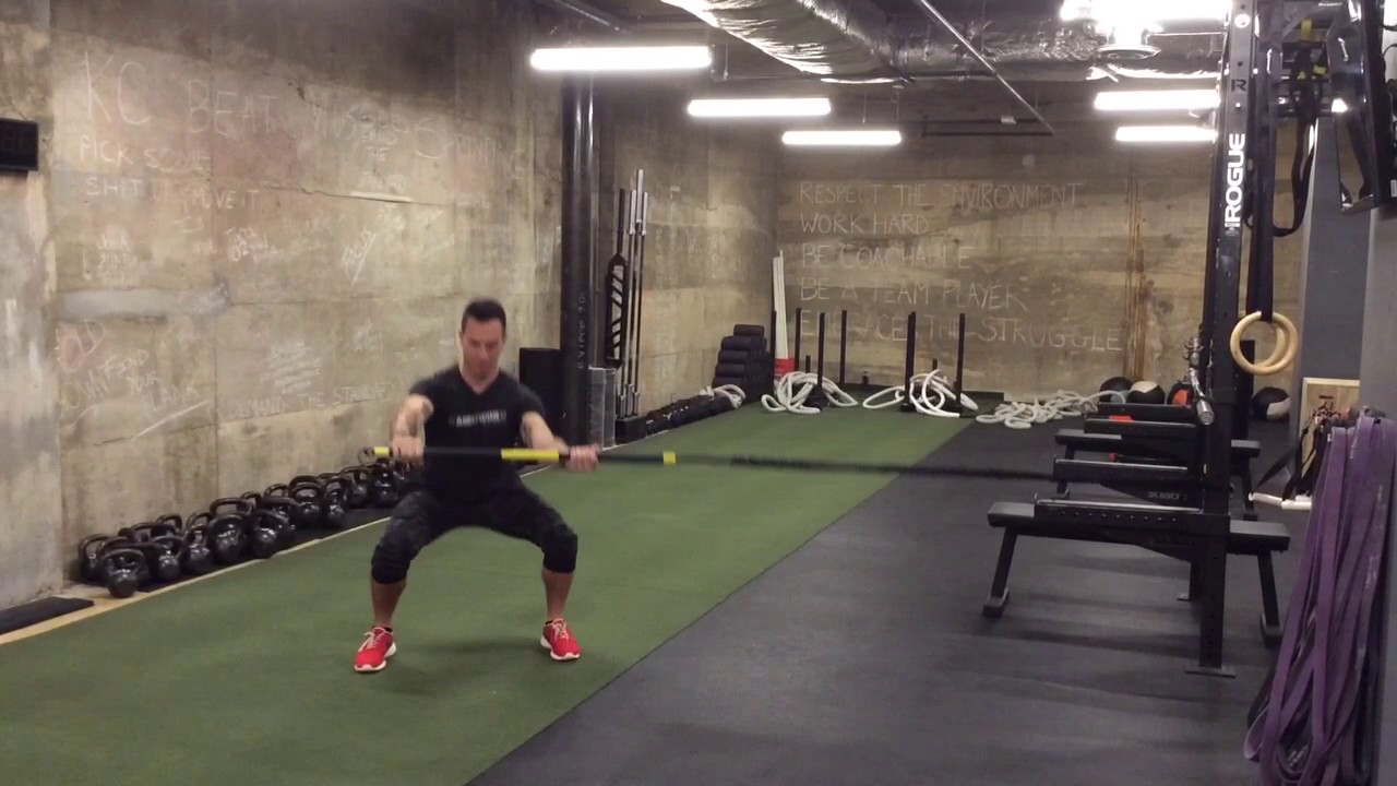 TRX Rip Trainer Rip Steer Squat Progression - YouTube