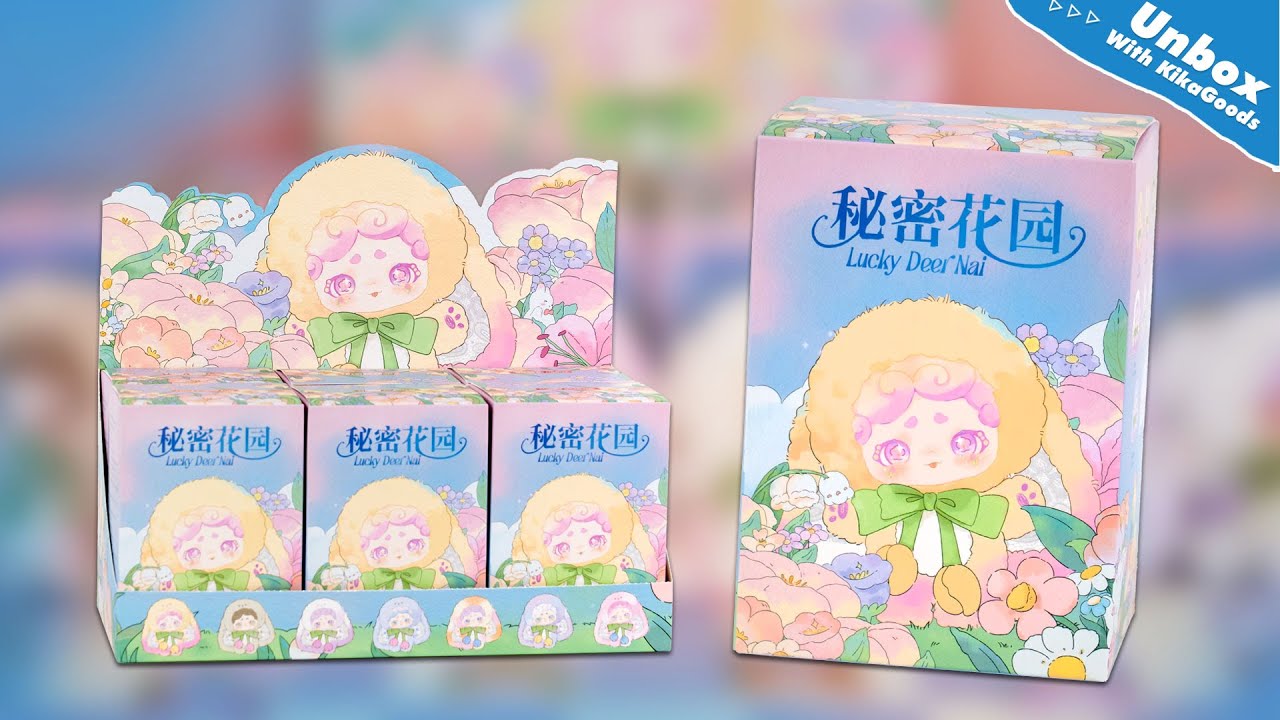 Unboxing Goodnight Bunny Secret Garden Series Plush Blind Box # ...
