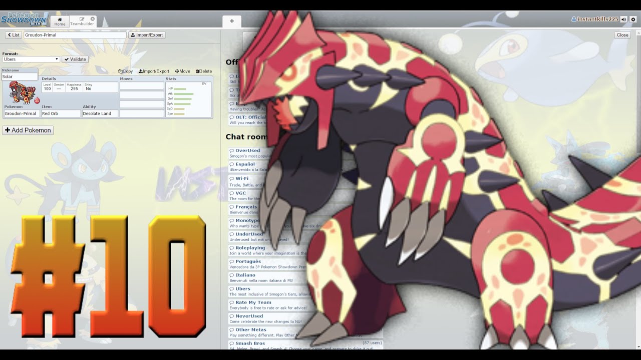 Primal Groudon Stats