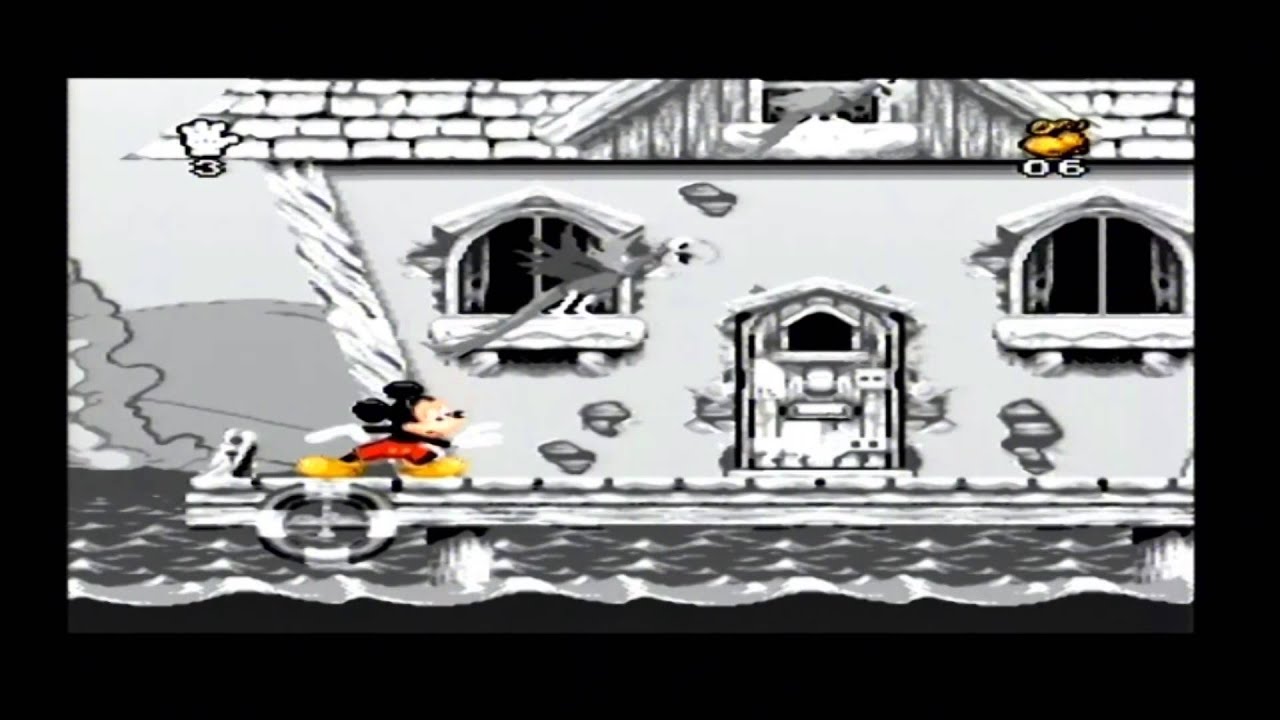 Mickey Mania SNES - Steamboat Willie Gameplay - YouTube