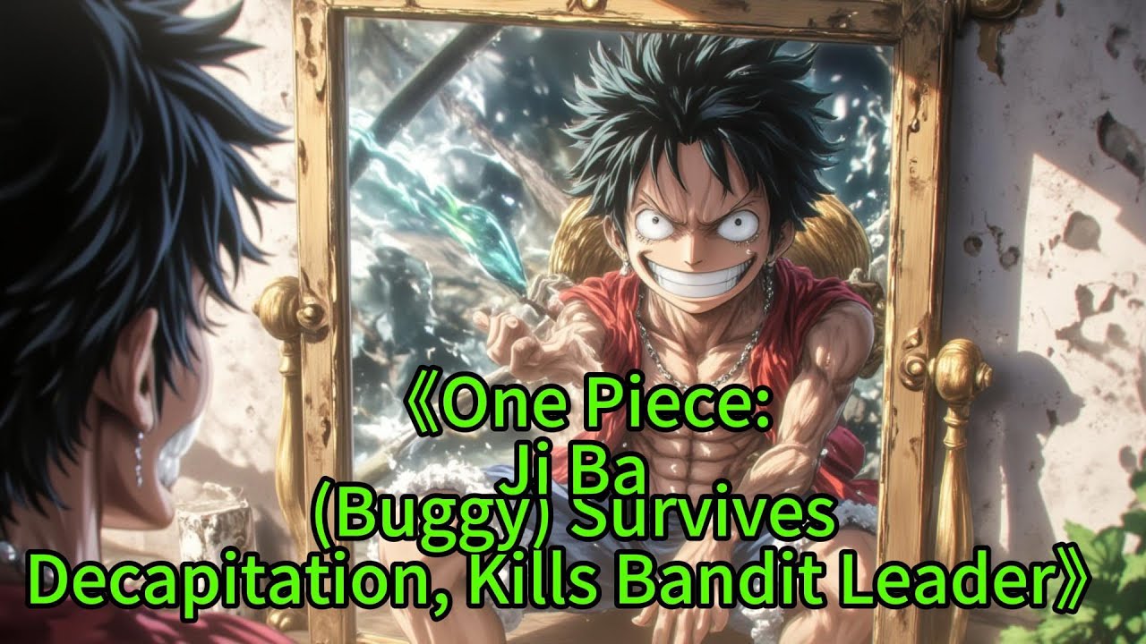 《One Piece:Ji Ba(Buggy) SurvivesDecapitation, Kills Bandit Leader ...