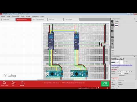 Comunicação RS 485 Com Protocolo ModBus e #Arduino - YouTube