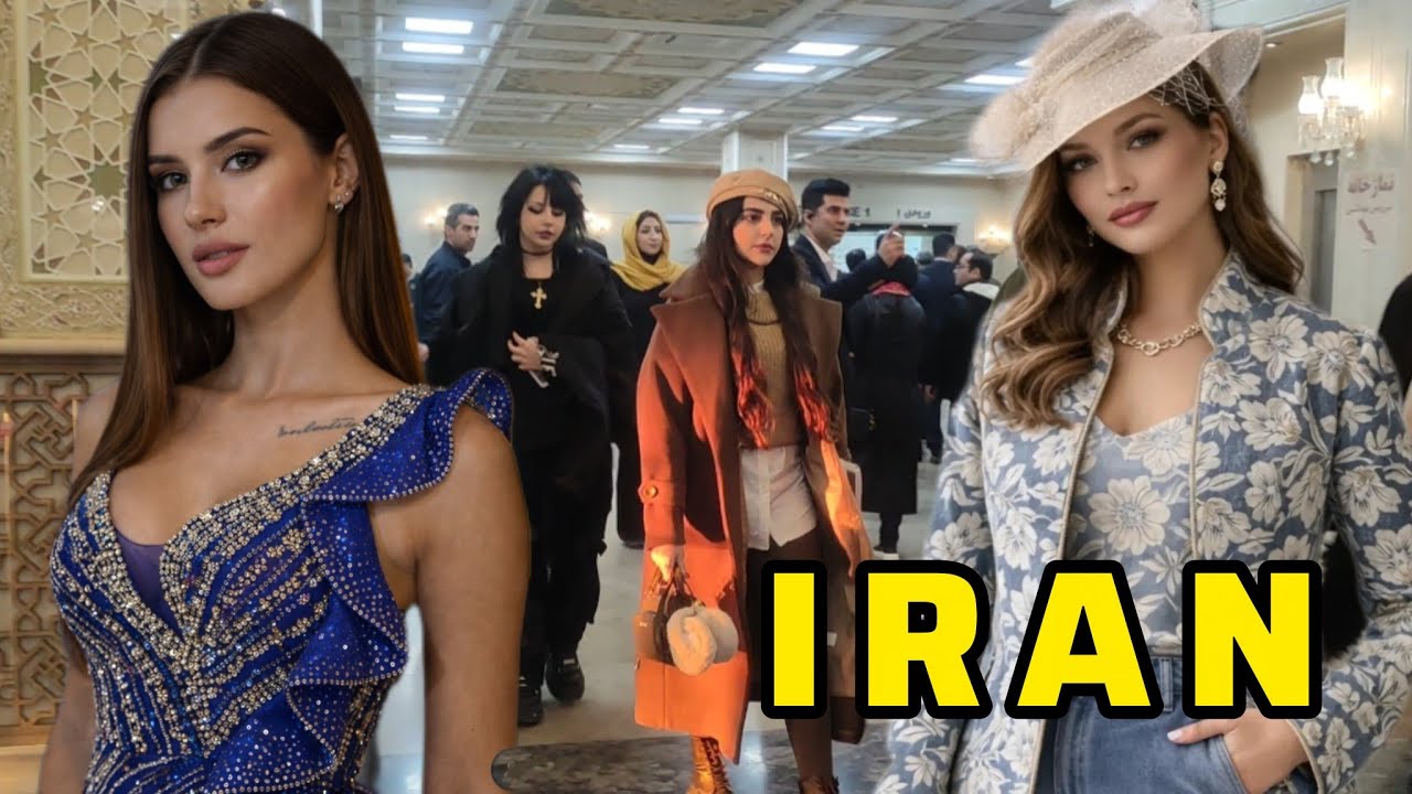 Iran Walking Tour | Shocking Iranian styles | Girls of Tehran and ...