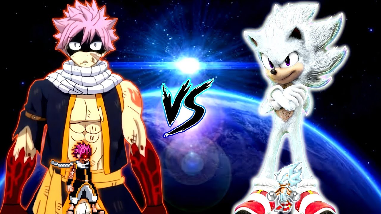 Natsu Dragneel (Inseph) (New) VS Sonic Classic V3 (all form) in Jump ...