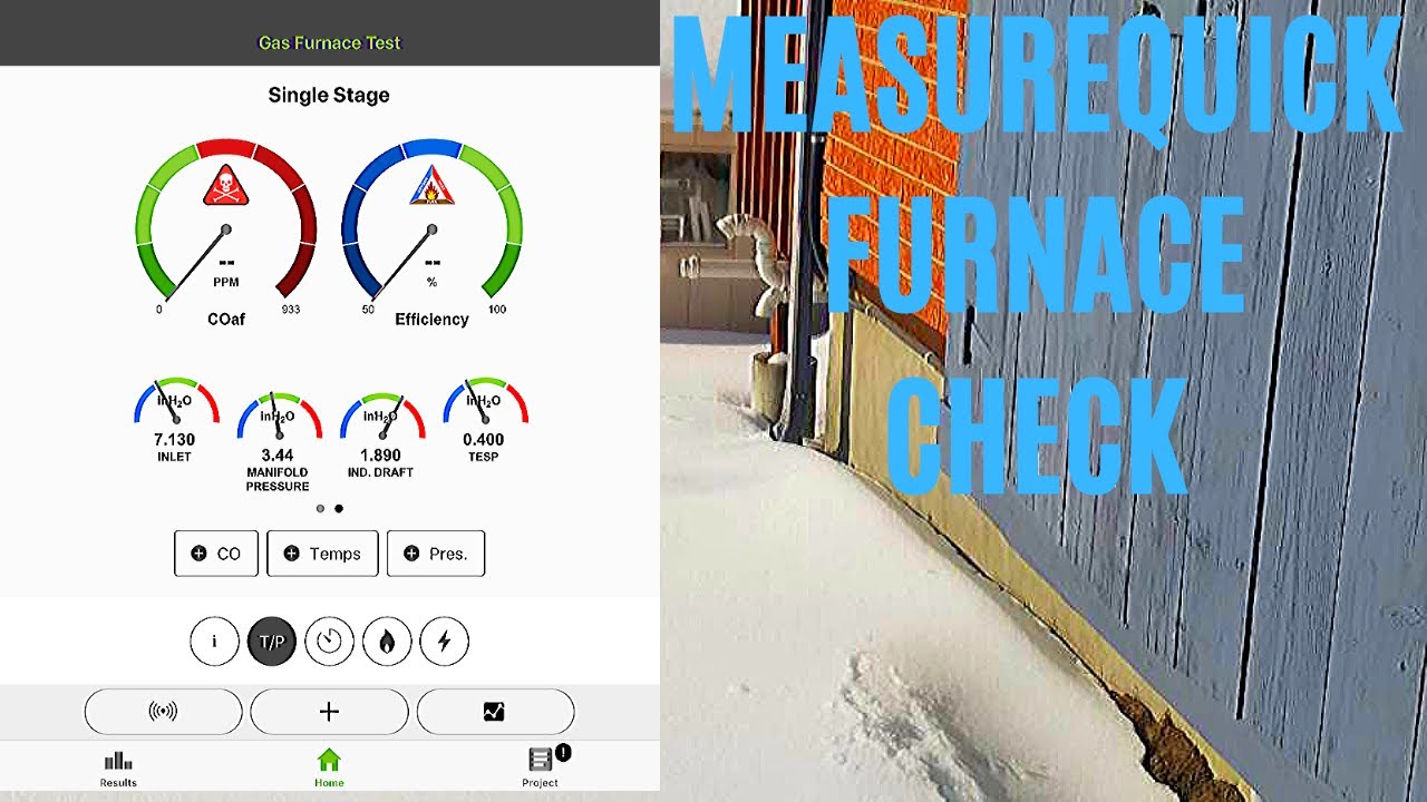 DISPLAYING MEASUREQUICK FURNACE CHECK TO CUSTOMER - YouTube