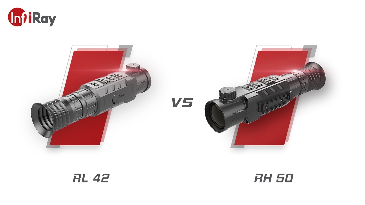 Thermal Scope Review - RH50 vs RL42 InfiRay Outdoor - YouTube