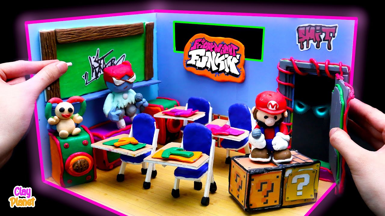 Friday Night Funkin' - Super Mario Satisfying Room | VS Mario mod | FNF ...