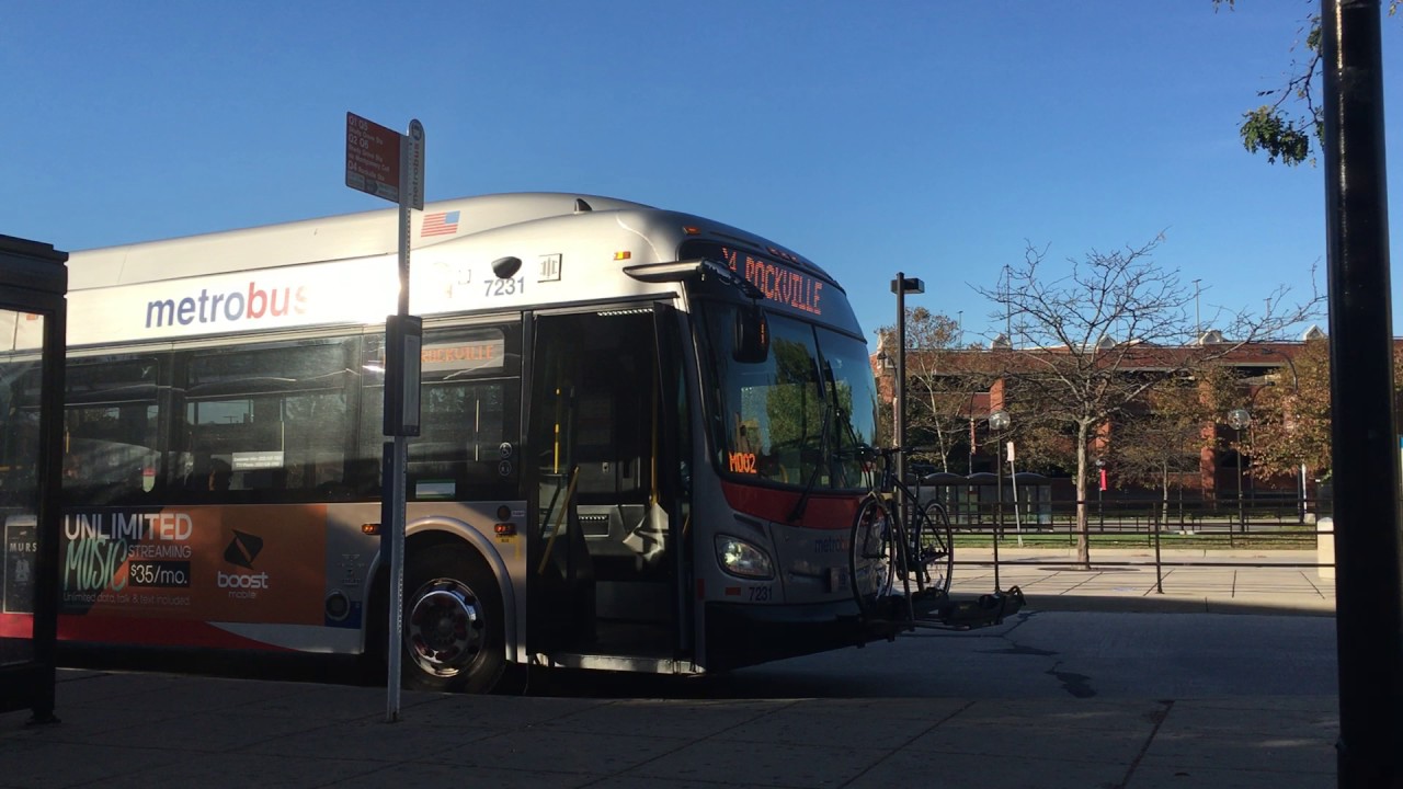 WMATA New Flyer Xcelsior XDE40 metrobus Route Q4 Bus Observations - YouTube