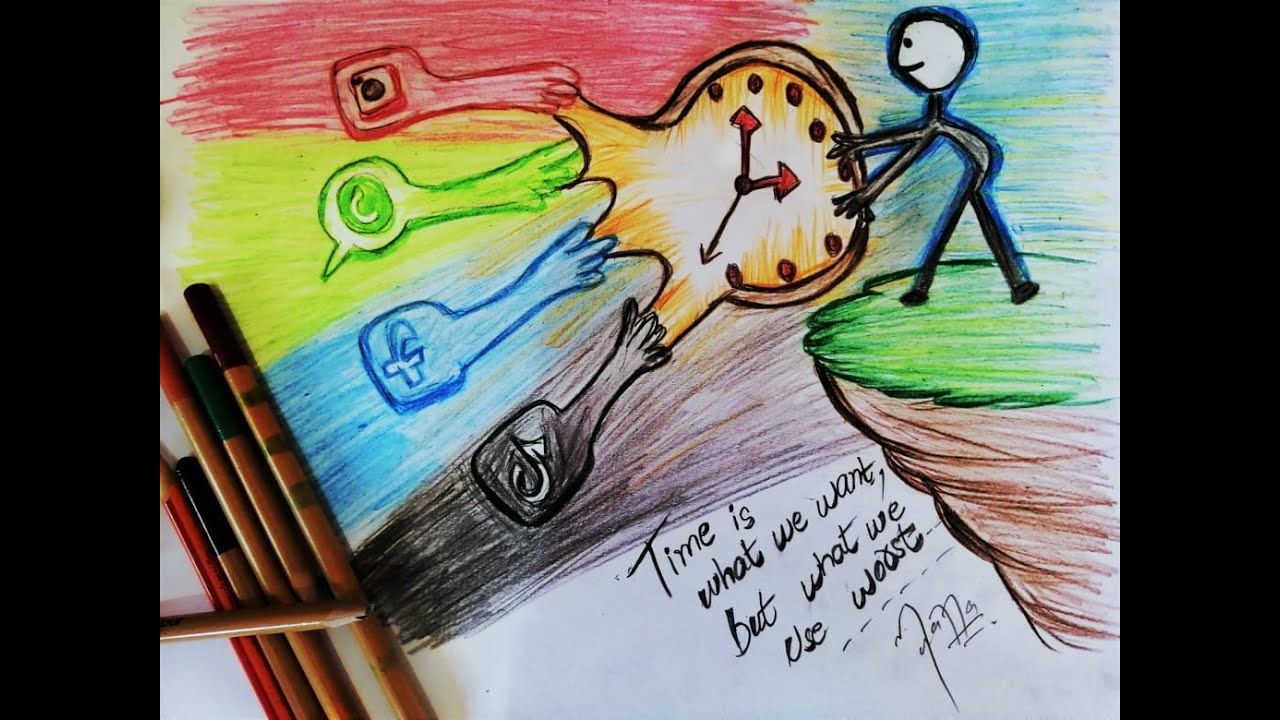 Meaning full drawing for today,s common issues |wastage of time on ...